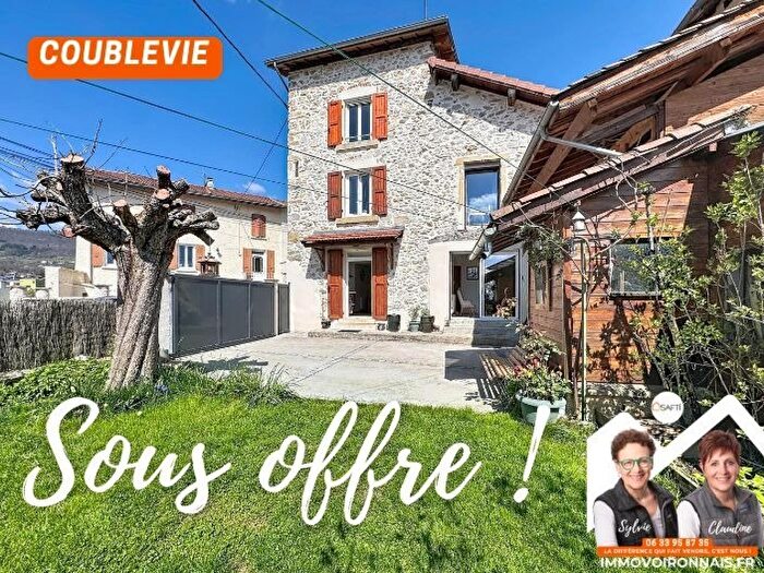 Maison à vendre - Coublevie - 6 pièces - 4 chambres