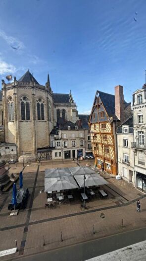 Appartement à louer - Angers, Centre-ville, La Fayette - 1 pièce