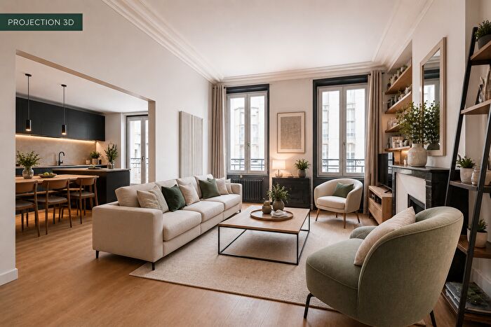 Appartement 4 pièces à Paris 14ème, Montparnasse, Raspail, à vendre