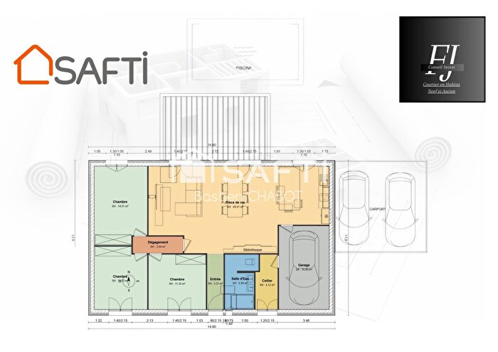 Maison à vendre - Martignas-sur-Jalle - 4 pièces - 3 chambres