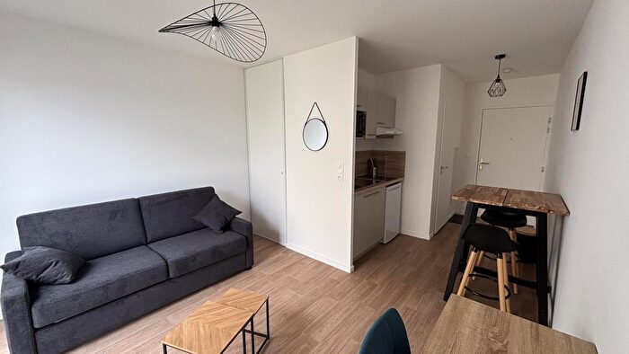 Appartement à louer - Nantes, Longchamp, Rond-Point de Rennes, Perverie, Américains - 1 pièce