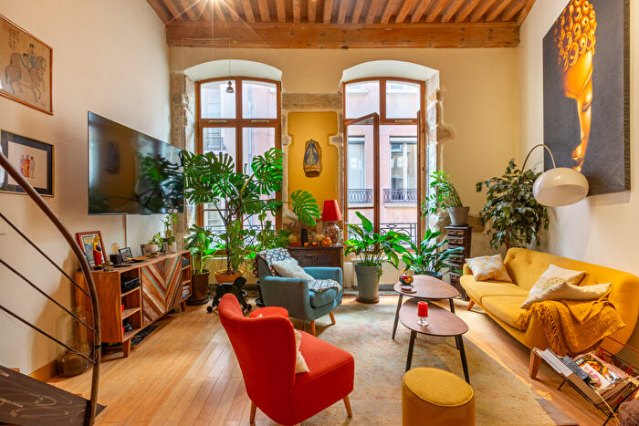 Appartement 3 pièces à vendre à Lyon 1er, Bas des Pentes, Presqu'île