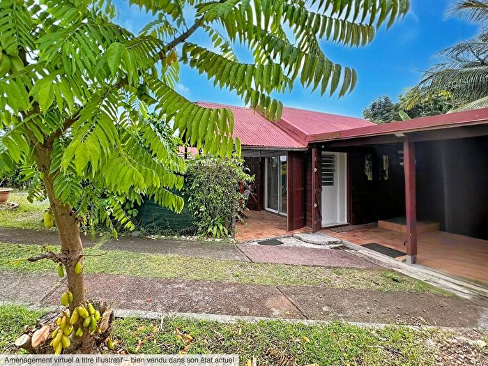 Maison à louer - Petit-Bourg - 2 pièces - 1 chambre