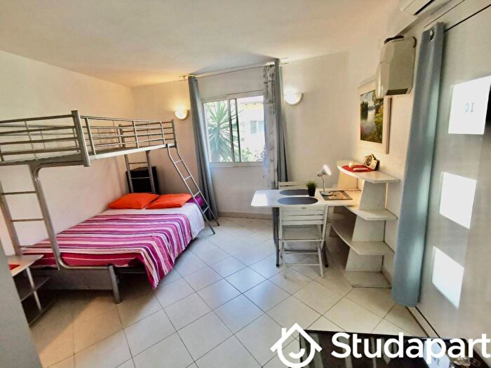 Appartement à louer - Riquier, Nice - 1 pièce