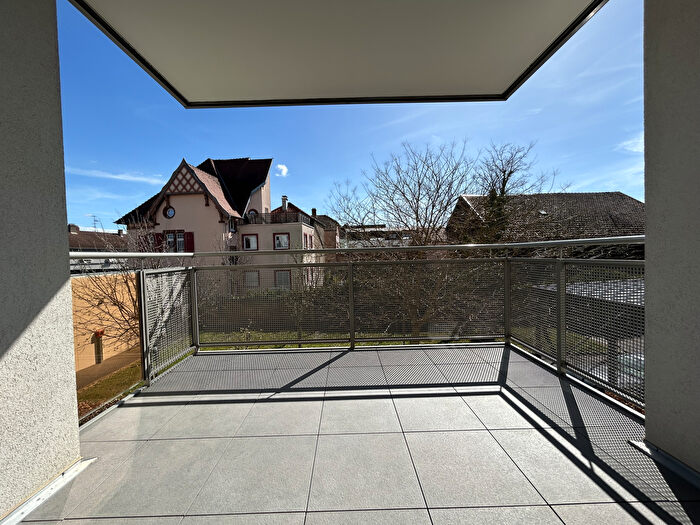 Appartement à vendre - Wittenheim, Centre-ville - 3 pièces - 2 chambres