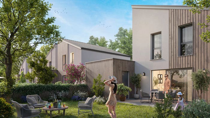 Saint-Clair-de-la-Tour : Maison 4 pièces à vendre