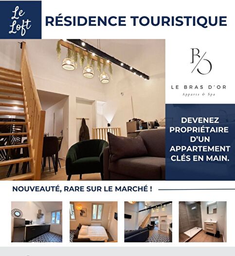 Appartement à vendre - Boulogne-sur-Mer, Basse-ville - 2 pièces - 1 chambre