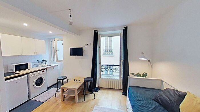Bas Belleville, Paris 19ème arrondissement - Appartement 1 pièce à louer