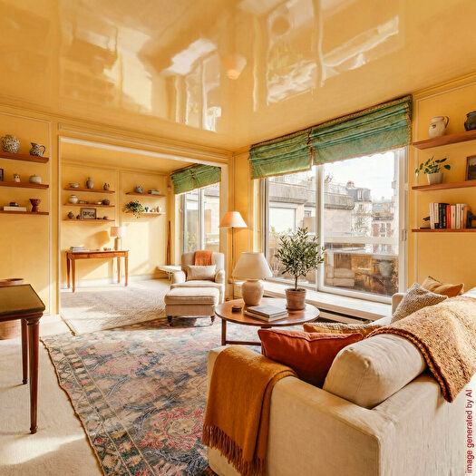 Appartement à vendre - Neuilly-sur-Seine, Parc de Neuilly - 3 pièces - 1 chambre