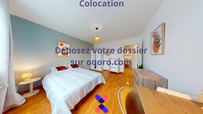 Appartement à louer - Gratte Ciel, Villeurbanne - 5 pièces - 4 chambres