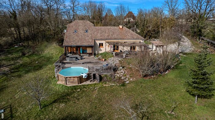 Maison à vendre - Labastide-Murat - 6 pièces - 4 chambres