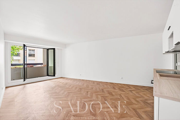 Neuilly-sur-Seine, Plaine des Sablons - Appartement 1 pièce à vendre
