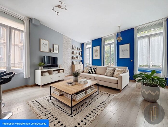 Appartement à vendre - Villeurbanne, Charmettes - 3 pièces - 2 chambres