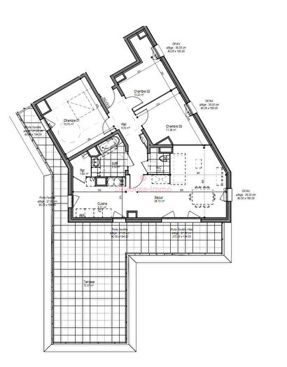 Appartement 4 pièces à vendre - Haubourdin, Rive gauche