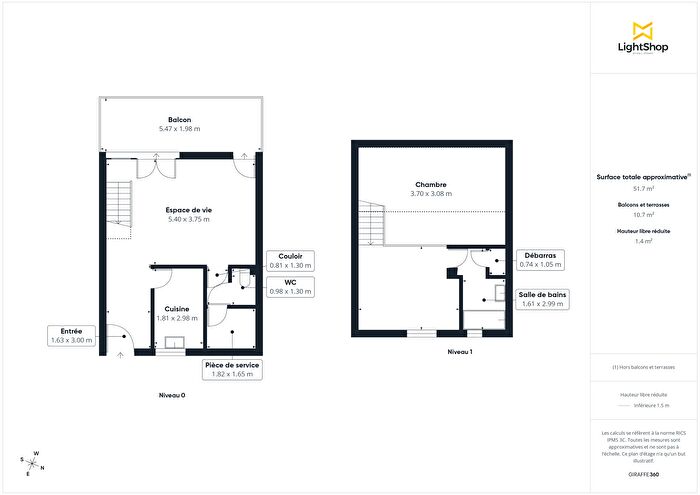 Maison 2 pièces à Poissy, Saint-Exupéry, à vendre