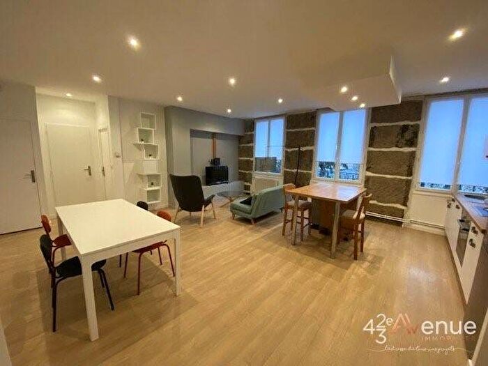 Carnot-Le Marais, Saint-Étienne : Appartement 2 pièces à louer