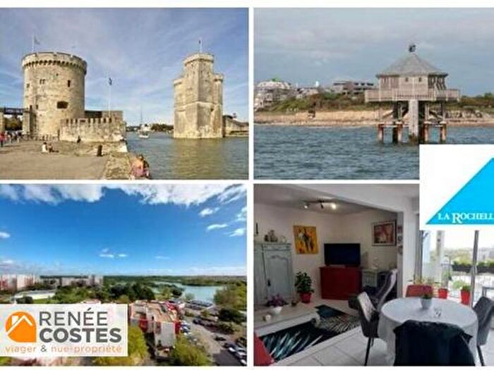Appartement à vendre - La Rochelle, Petit Marseille, Villeneuve-les-Salines - 4 pièces - 3 chambres