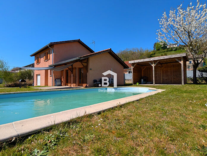 Maison à vendre - Meyrieu-les-Étangs - 5 pièces - 4 chambres