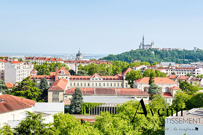 Appartement à vendre - Lyon e , Croix Rousse Ouest - 5 pièces - 4 chambres