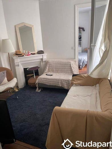 Belleville, Paris 20ème arrondissement : Appartement 1 pièce à louer