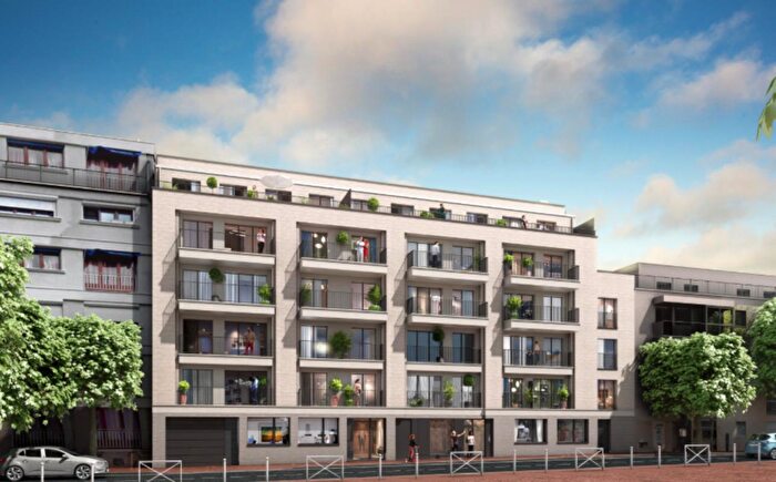 Appartement à vendre - Montrouge, Haut-Mesnil Grand Sud - 2 pièces - 1 chambre