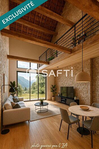 Maison à vendre - Saint-Marcel-Bel-Accueil - 4 pièces - 3 chambres