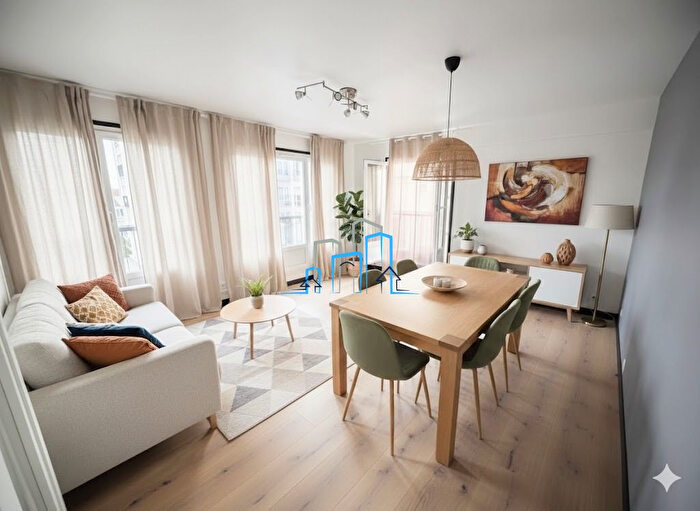 Appartement à vendre - Alfortville, Zola Carnot, Alouettes, Val de Seine - 3 pièces - 2 chambres