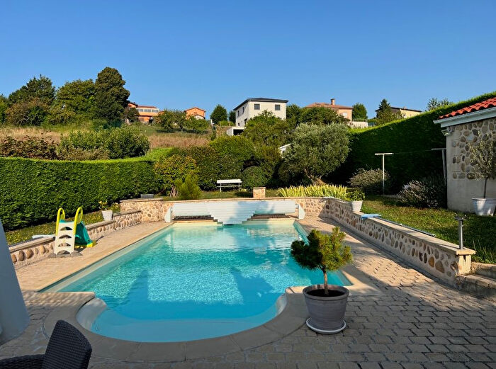 Maison à vendre - Saint-Cyr-sur-le-Rhône - 6 pièces - 4 chambres