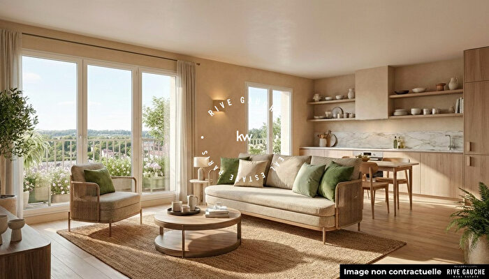 Appartement à vendre - Meudon, Bellevue - 2 pièces - 1 chambre