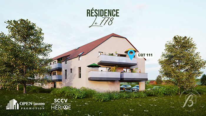 Appartement à vendre - Hurtigheim - 3 pièces - 2 chambres