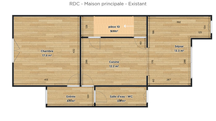 Maison à vendre - Verrières-le-Buisson, Moulin, Migneaux - 6 pièces - 4 chambres