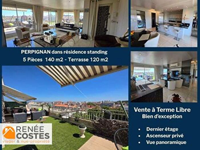 Appartement à vendre - Perpignan - 5 pièces - 4 chambres