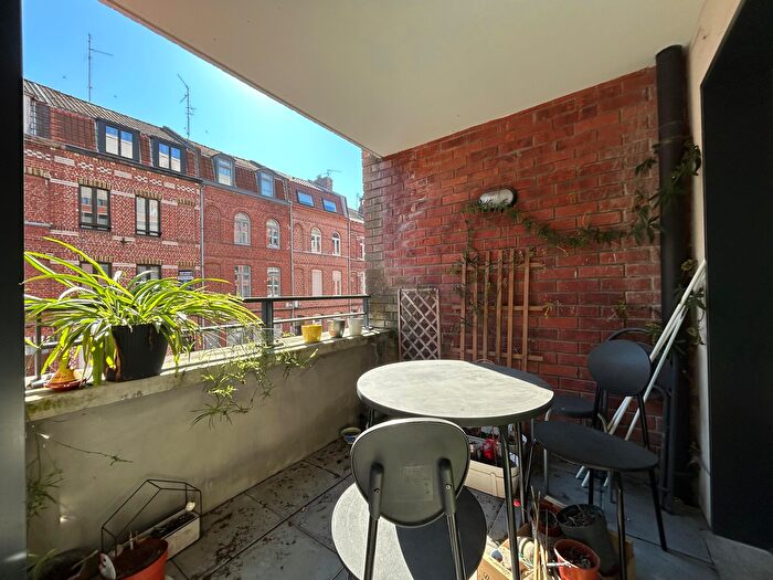 Appartement à vendre - Lille, Moulins - 4 pièces - 3 chambres