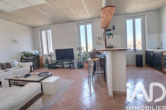 Marseille 14ème, Bon Secours : Appartement 3 pièces à vendre