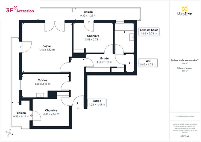 Appartement 3 pièces à vendre à Choisy-le-Roi, Gondoles