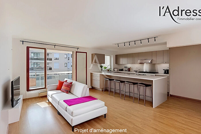 Appartement à vendre - Puteaux, Rosiers - 3 pièces - 2 chambres