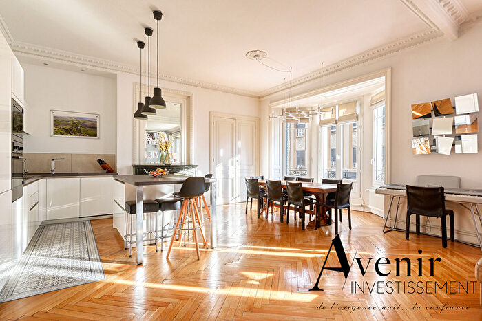 Appartement à vendre - Lyon e , Les Brotteaux - 5 pièces - 4 chambres