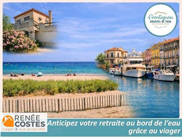 Sète, Le Lido - Maison 4 pièces à vendre
