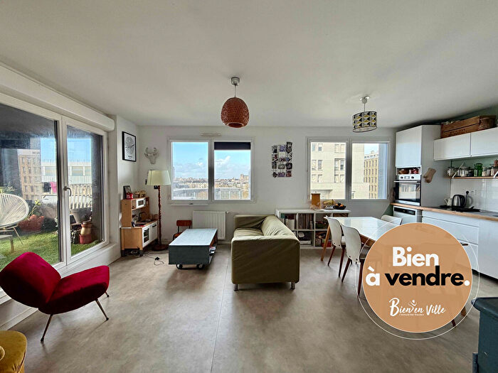 Appartement à vendre - Nantes, Ile de Nantes - 4 pièces - 3 chambres