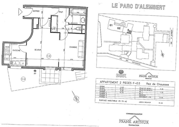 Meudon, Val Fleury - Appartement 2 pièces à louer