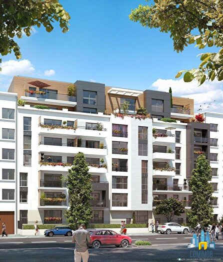 Appartement à louer - Plateau-Grèves-Europe-Gare du Stade-Fossés Jean, Colombes - 2 pièces - 1 chambre