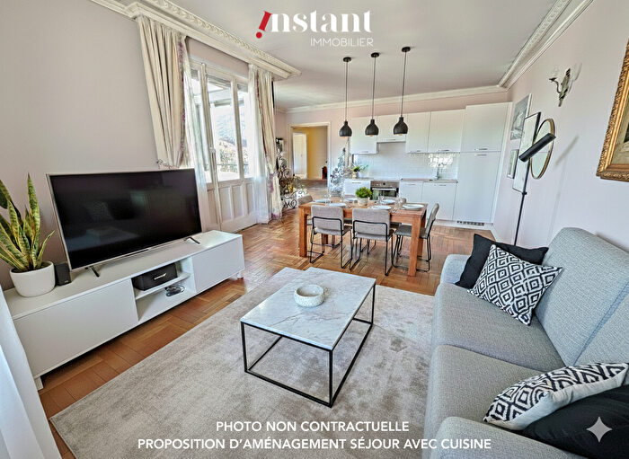 Appartement à vendre - Lyon e , Jean Macé - 5 pièces - 4 chambres