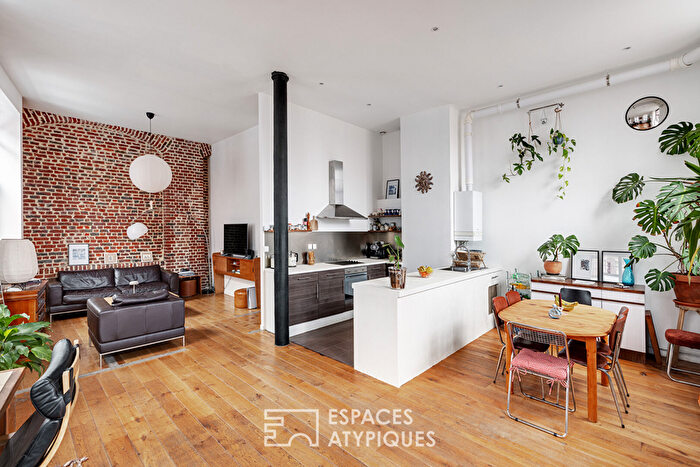 Appartement à vendre - Roubaix, Barbieux, Edouard Vaillant, Vauban - 2 pièces - 1 chambre