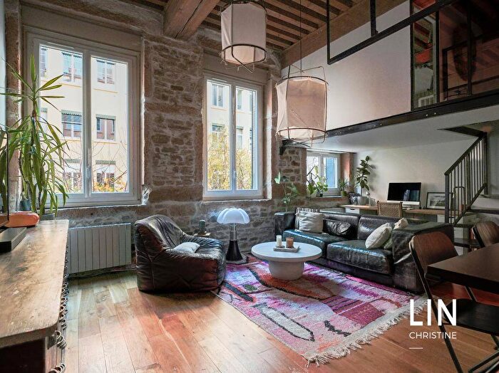 Appartement à louer - Croix Rousse Centre, Lyon ème arrondissement - 3 pièces - 1 chambre