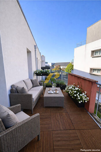Appartement à vendre - Vertou, Centre-ville - 3 pièces - 2 chambres