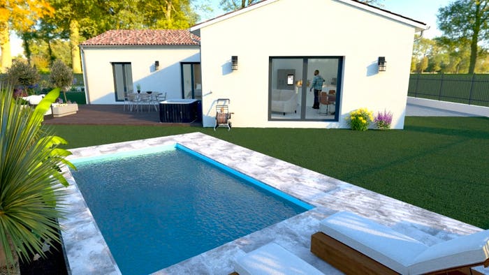 Quarante : Maison 4 pièces à vendre