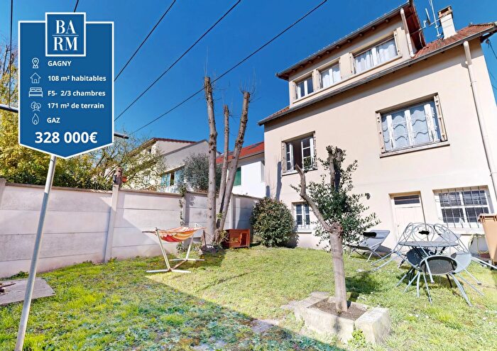 Maison à vendre - Gagny, Maison Blanche - 5 pièces - 3 chambres