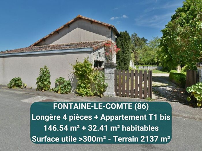 Maison à vendre - Fontaine-le-Comte - 4 pièces - 3 chambres