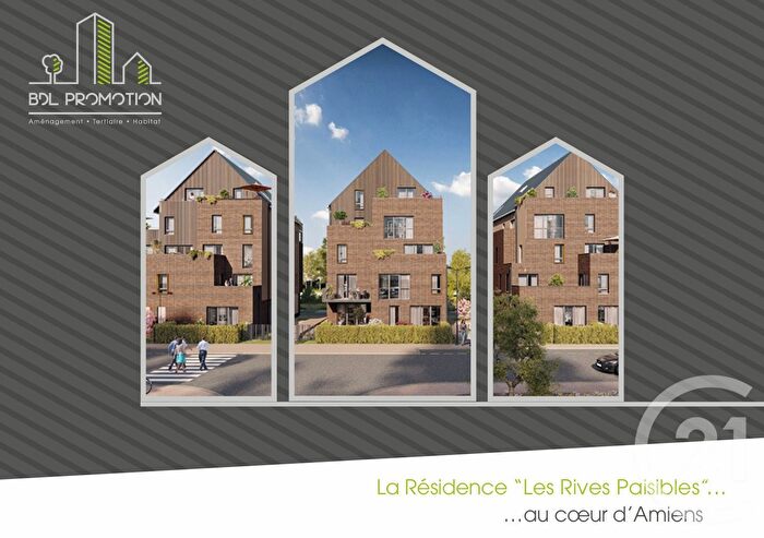 Appartement à vendre - Amiens, La Vallée Amiens - 4 pièces - 3 chambres