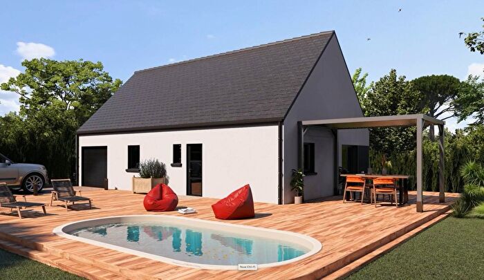 Maison à vendre - Kervignac - 4 pièces - 2 chambres